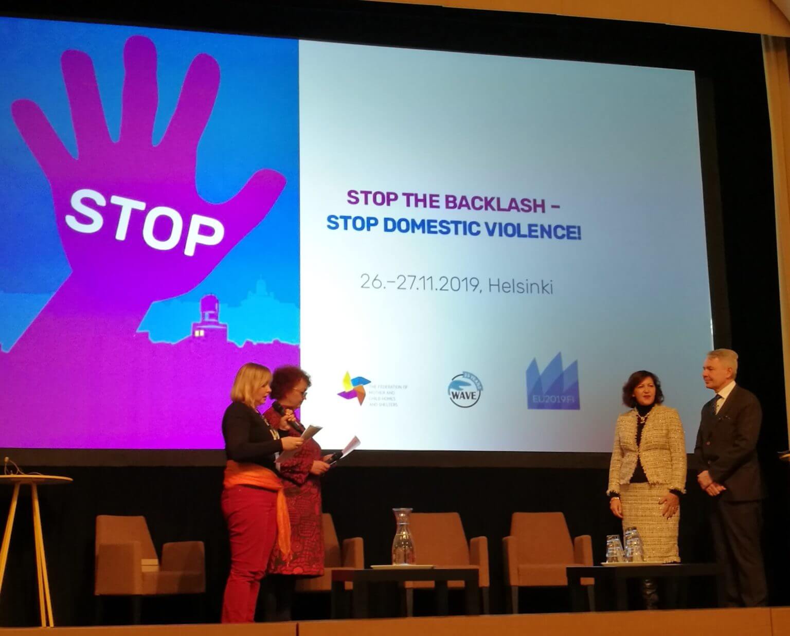 Stop the backlash – Stop domestic violence conference in Helsinki ...